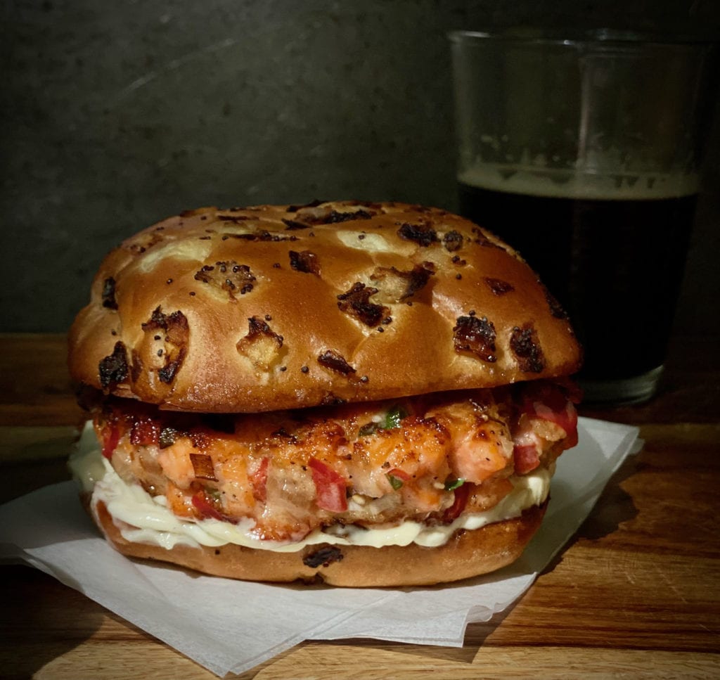 Arctic Char-Burgers Recipe - Alton Brown