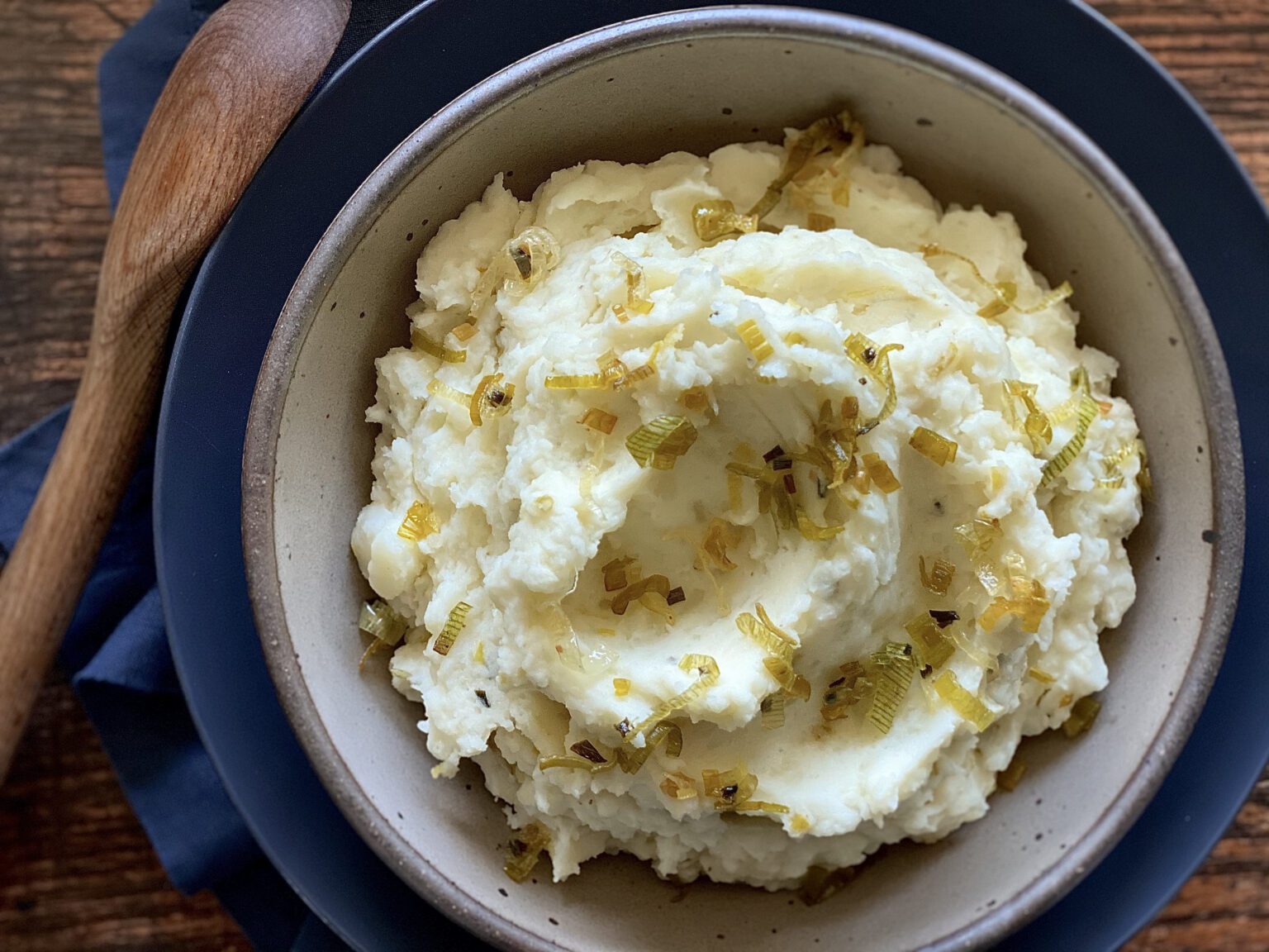 Whipped Potatoes with Leeks Recipe | Alton Brown