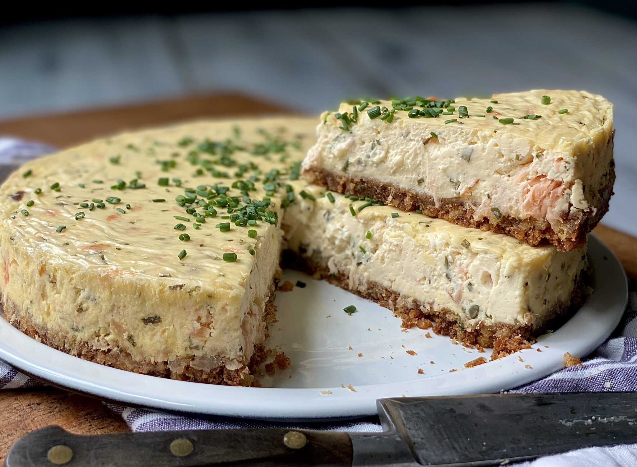 Savory Cheesecake: Reloaded - Alton Brown