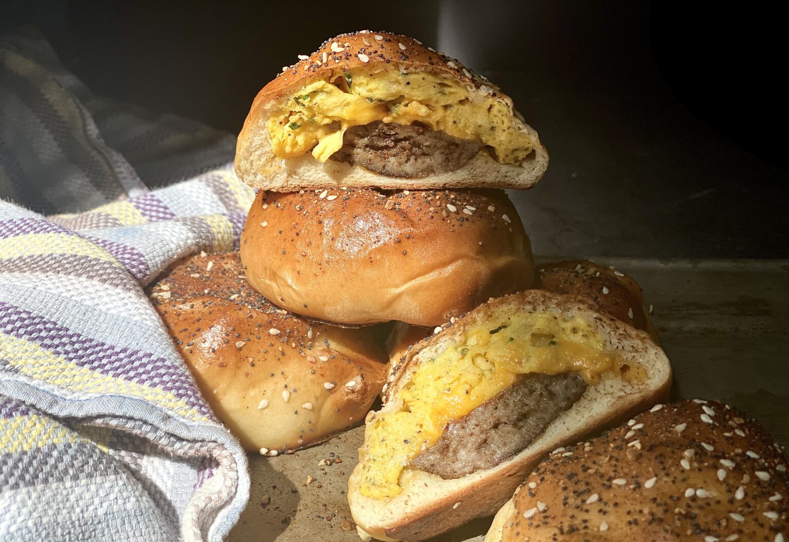 Breakfast Buns - Alton Brown