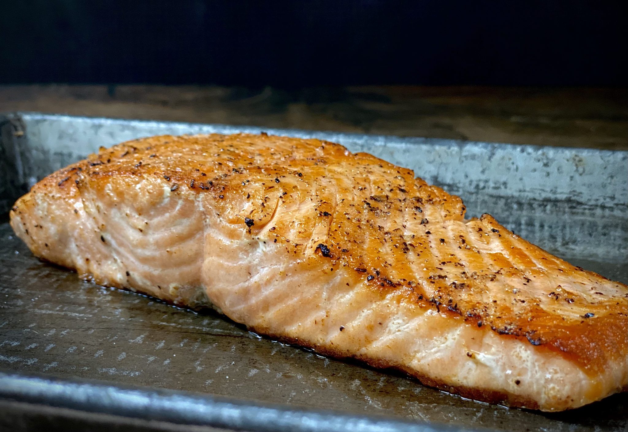 Perfectly Cooked King Salmon Fillet Recipe | Alton Brown