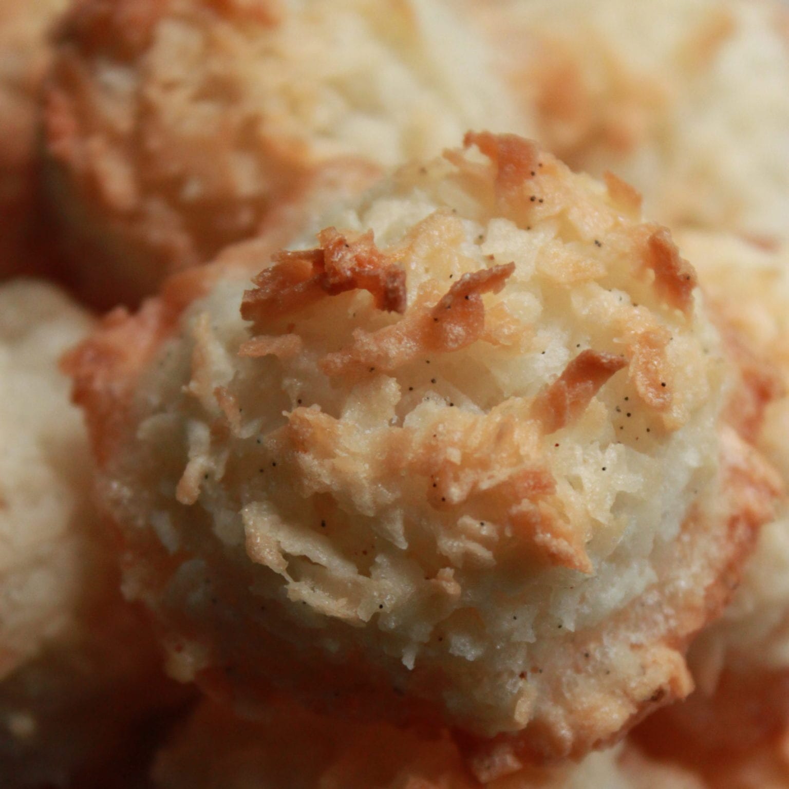 Coconut Macaroons With Chocolate Topping Recipe | Alton Brown