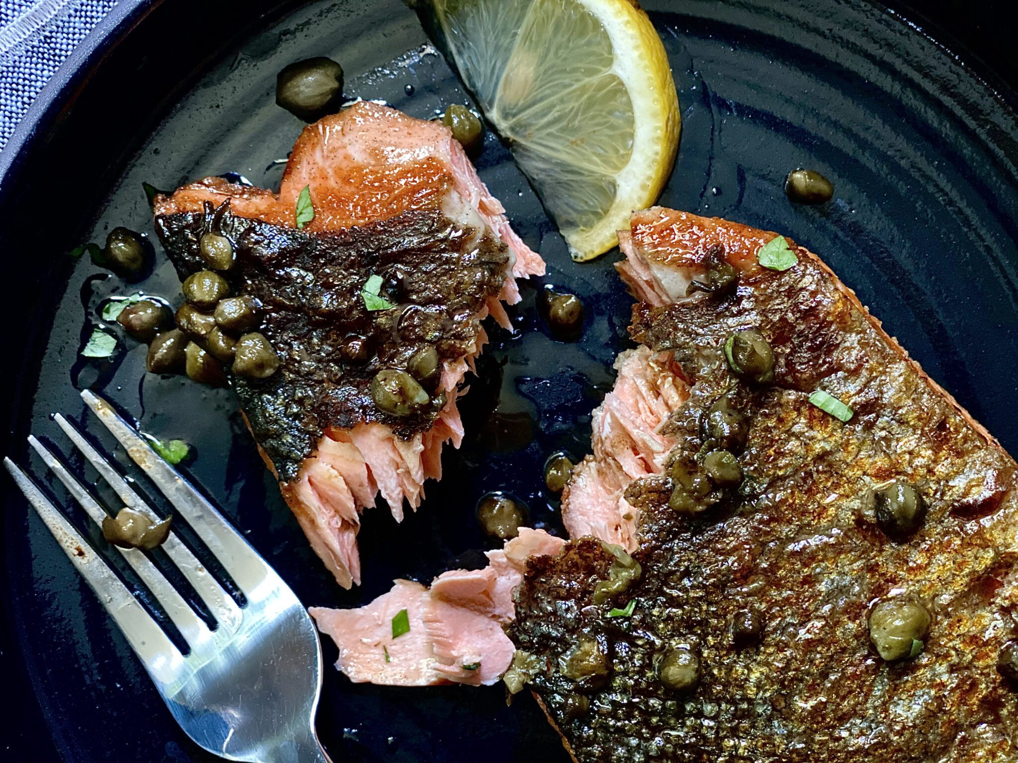 Fish Meunière with Capers and Lemon Recipe | Alton Brown