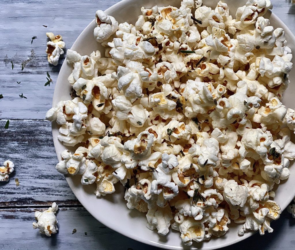 Triple Cheese Popcorn Recipe | Alton Brown
