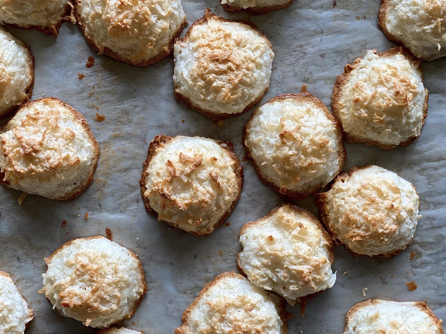 Coconut Macaroons With Chocolate Topping Recipe | Alton Brown