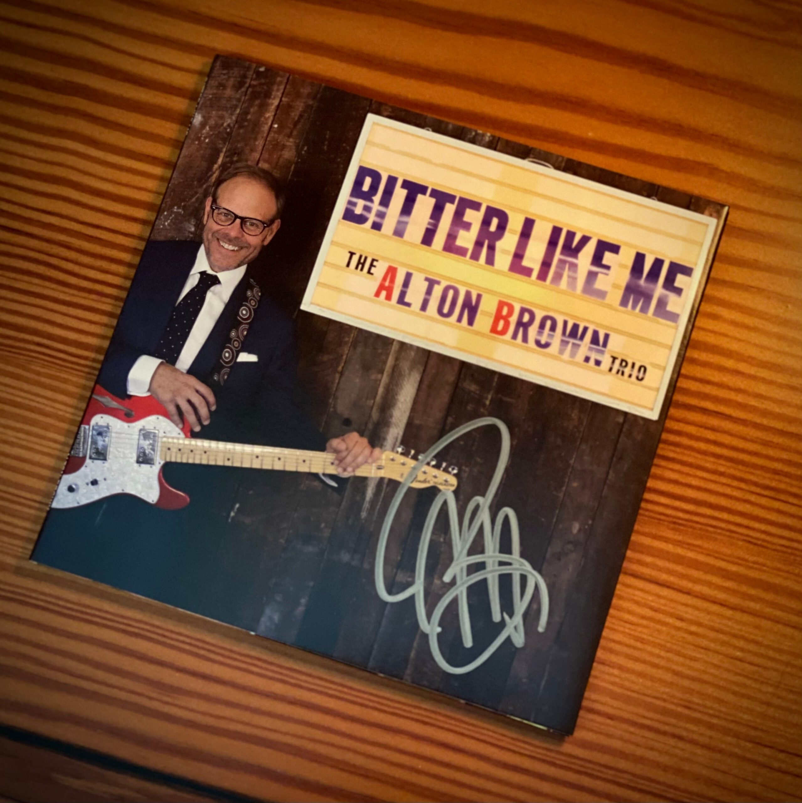 Autographed Bitter Like Me CD - Alton Brown