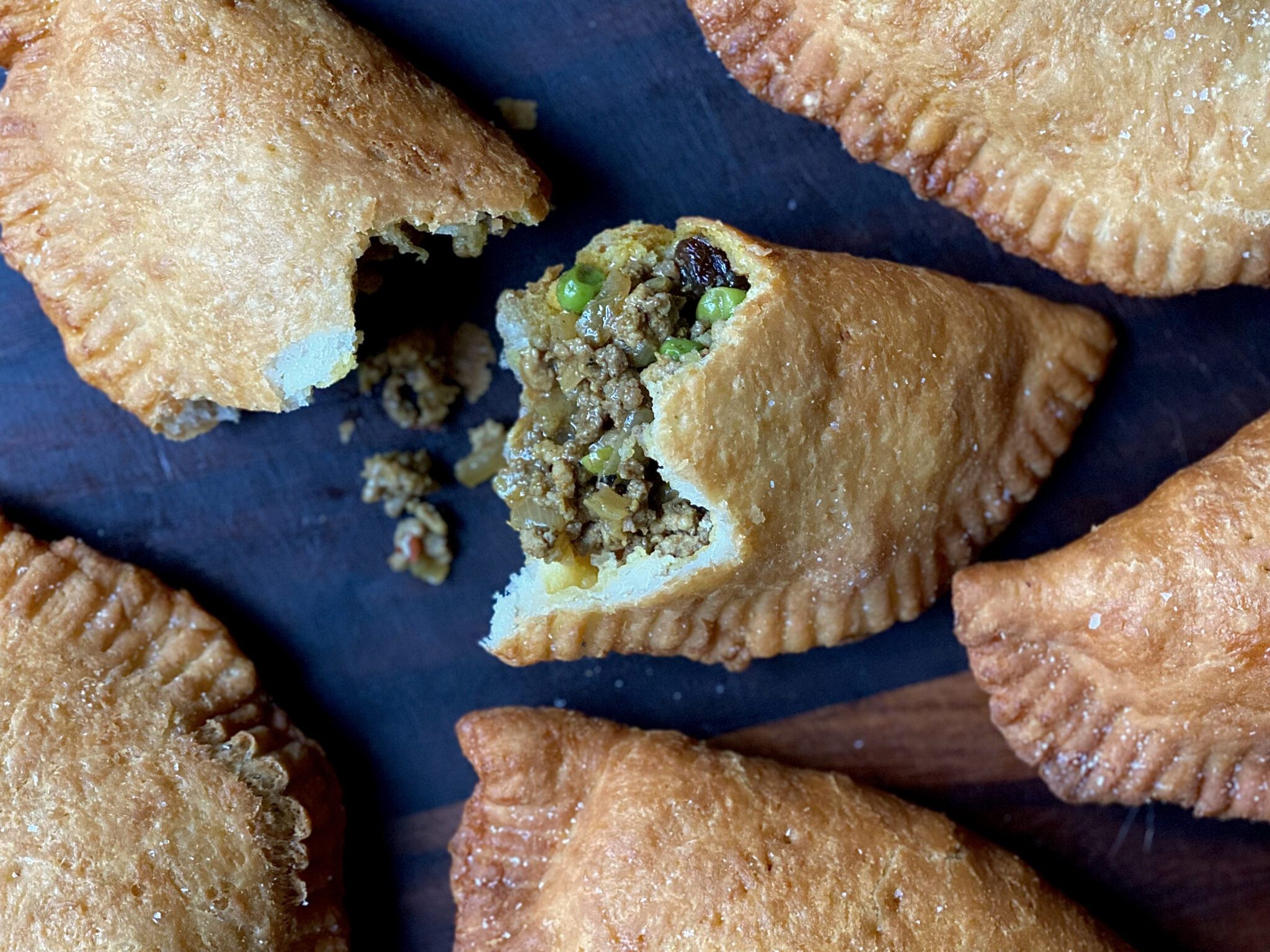 Curried Meat Pocket Pie - Alton Brown